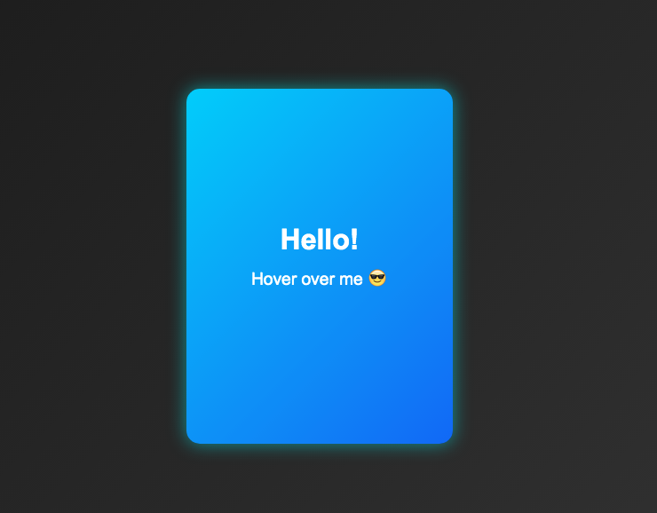 Buy 3D Rotating Card with Dynamic Glow Effect by Programmers 100% on Selar