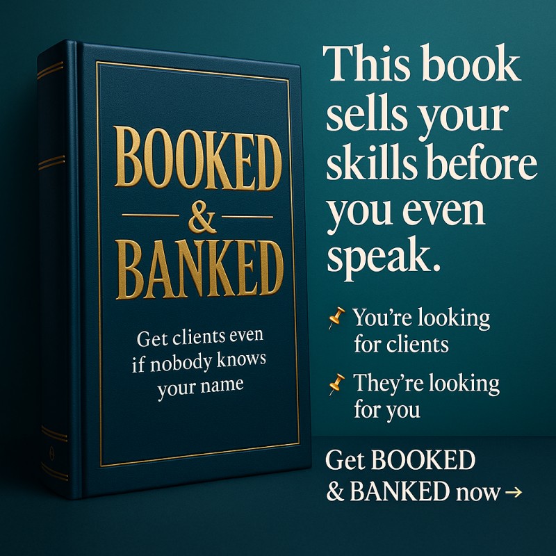 Buy BOOKED & BANKED BUNDLE • A 3-in-1 System To Get Hired, Get Clients ...