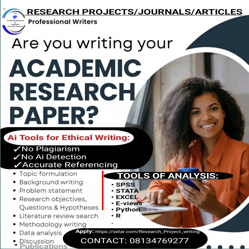 Buy Research project writing and analysis/publications by COACH R.N ...