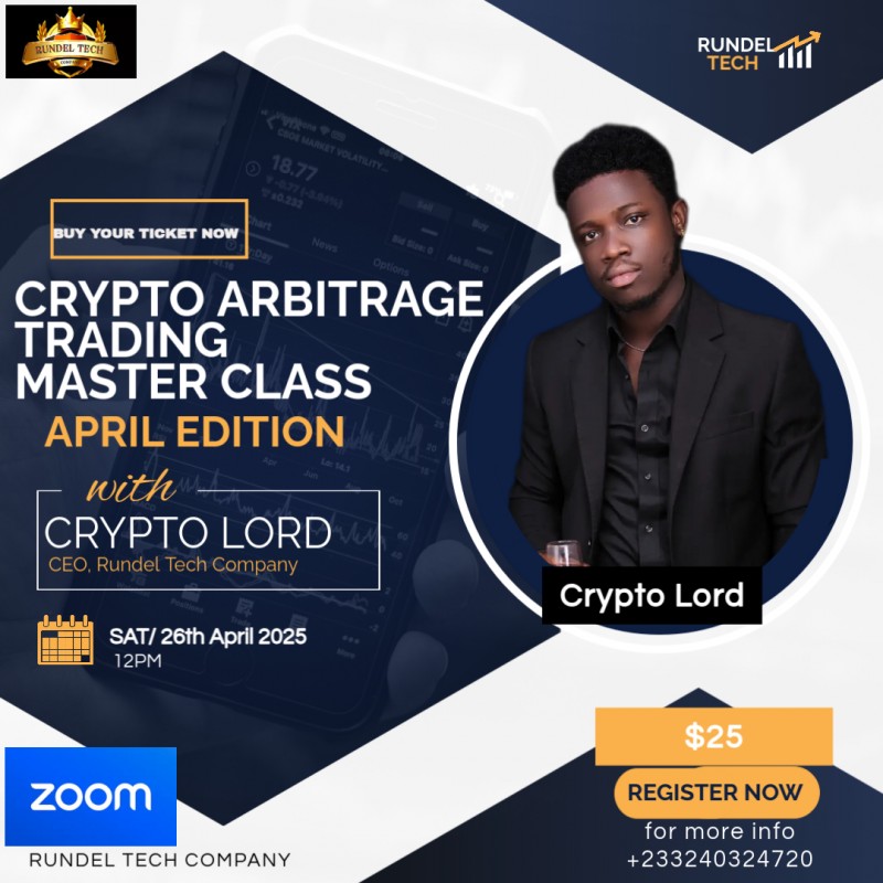 Buy Crypto Arbitrage Master Class by Rundel Tech Company on Selar