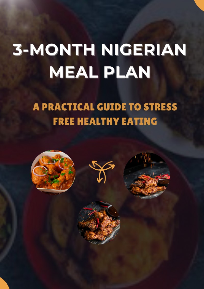 Buy 3 Month Healthy Nigerian Meal Plan by Seax Digital Solutions on Selar