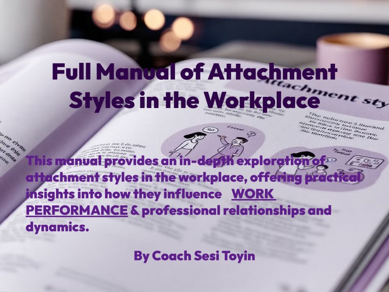 Buy Full Manual Workplace Attachment for Trainers and Coaches by Coach ...