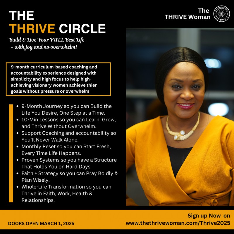 Buy The Thrive Circle 2025 by The Thrive Emporium on Selar