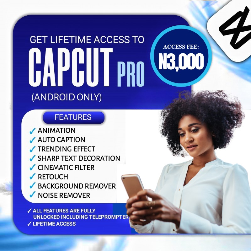 Buy CAPCUT- I YEAR ACCESS by Skytop Digital Academy 3 on Selar