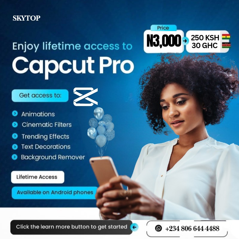 Buy CAPCUT by Skytop Digital Academy 3 on Selar