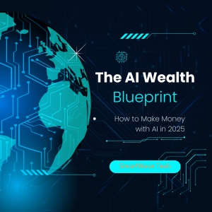 Buy The AI Wealth Blueprint: How to Make Money with AI in 2025 by SmartWave Tech Company on Selar