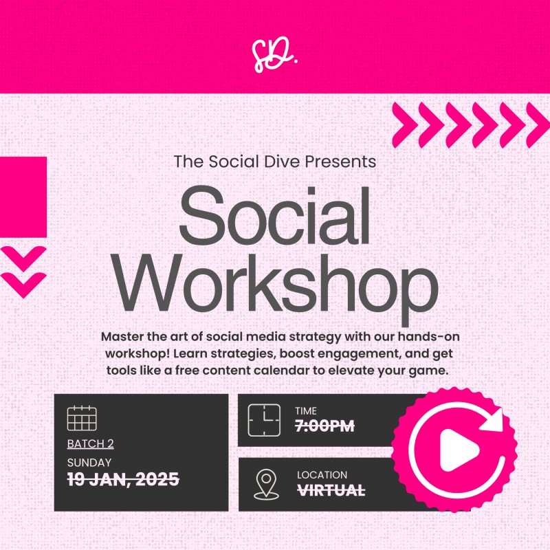 Buy Social Workshop Replay by The Social Dive on Selar