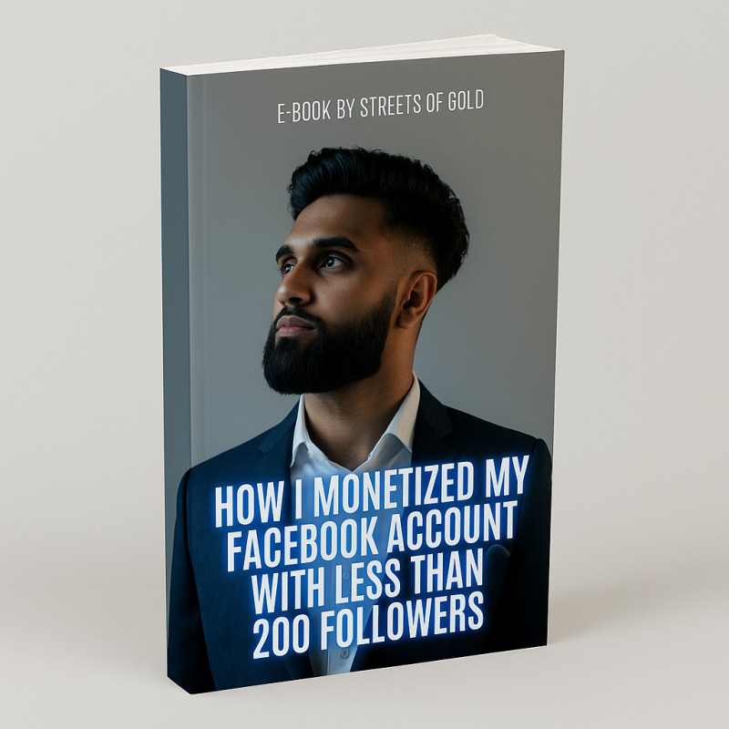Buy How I Monetized My Facebook Account With Less Than 200 Followers by ...