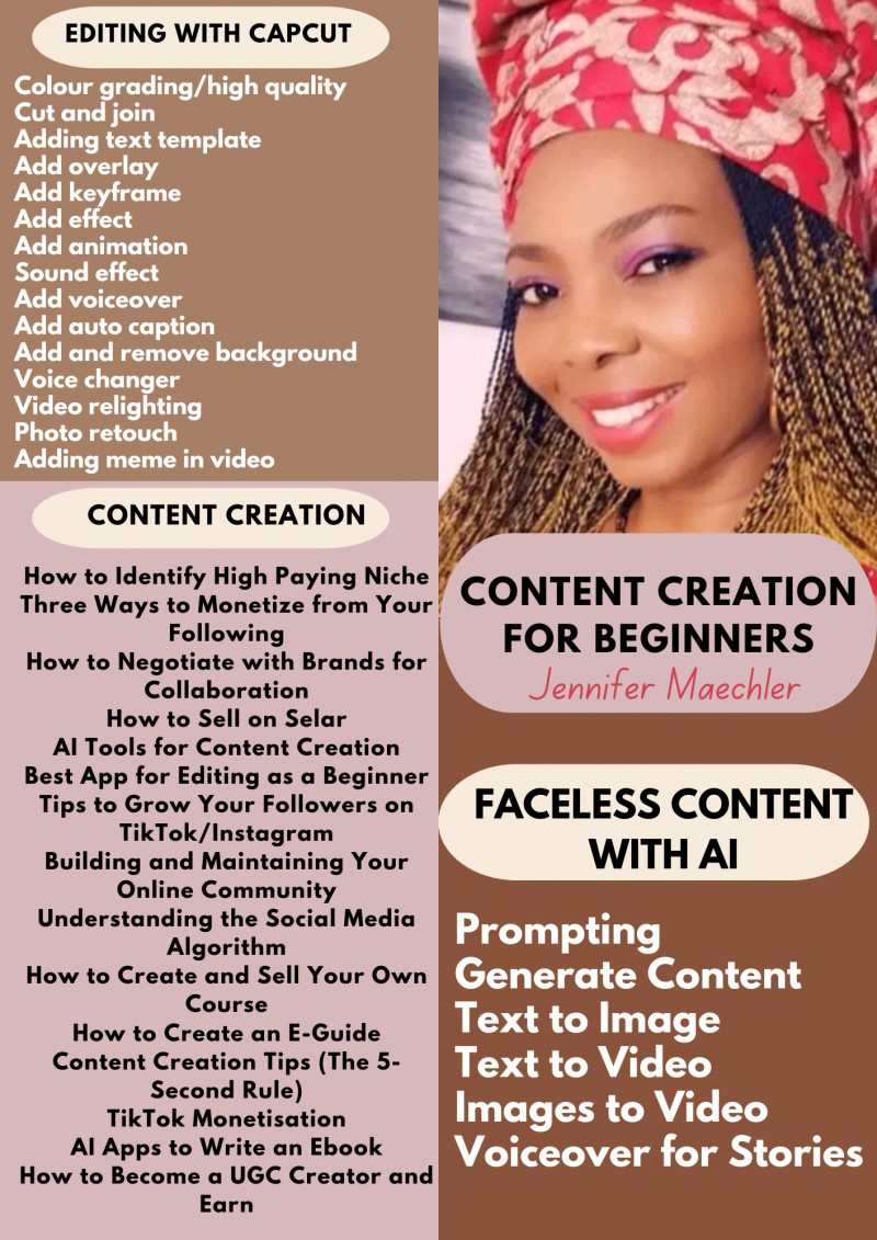 Buy Content Creation, AI Faceless Content, Editing for beginners by ...