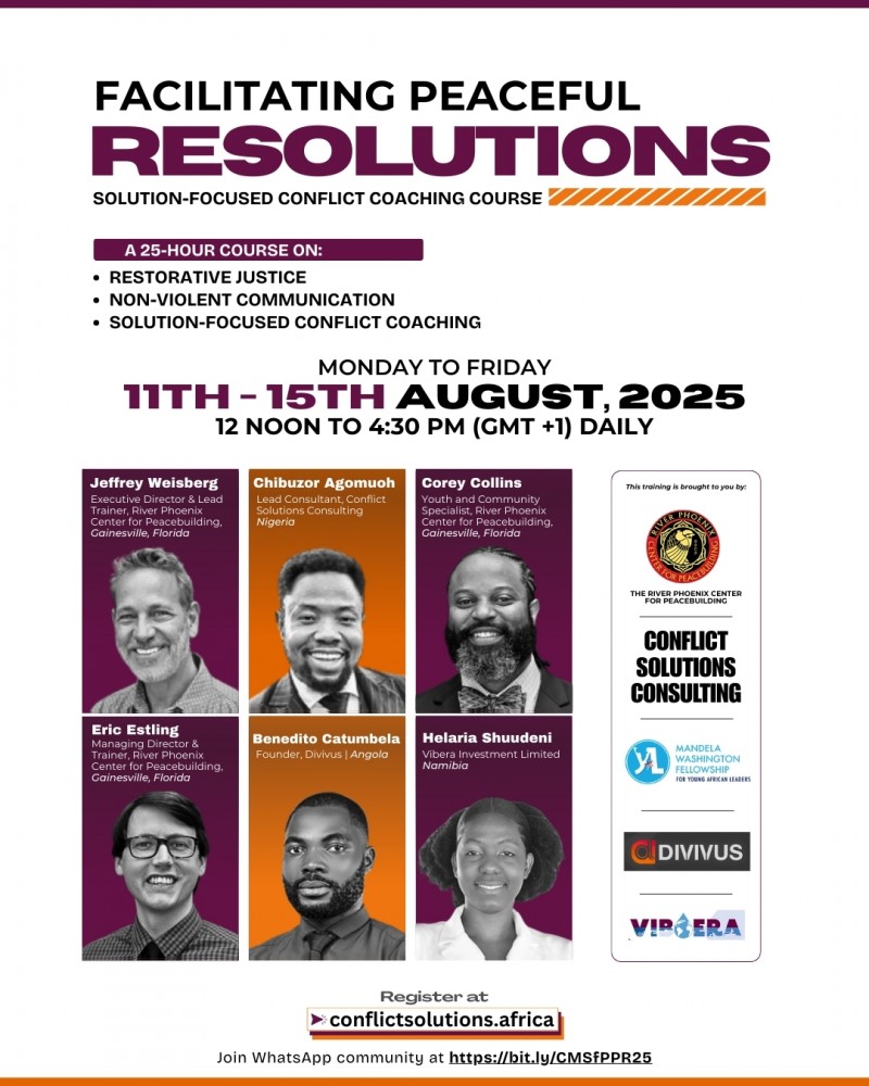 Buy Facilitating Peaceful Resolution Certificate Course by Mustard Publishing on Selar