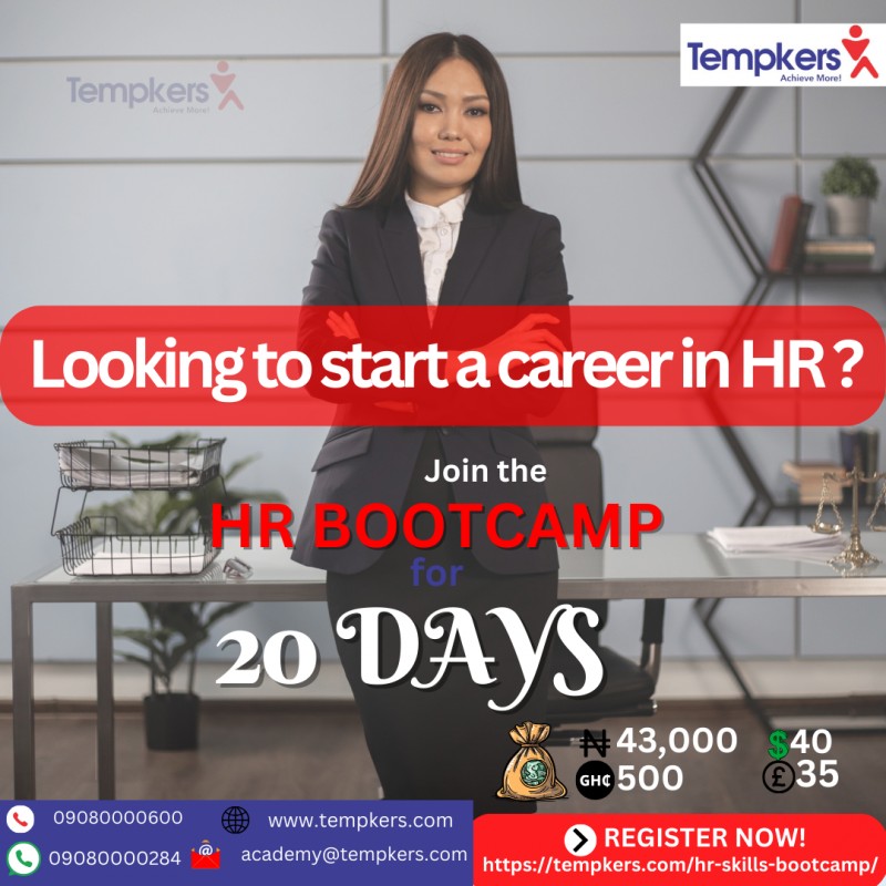 Buy HR Bootcamp by Tempkers ltd on Selar
