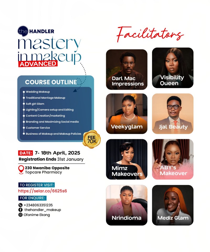 Buy ADVANCED MAKEUP MASTERY by Ofonime Ekong on Selar