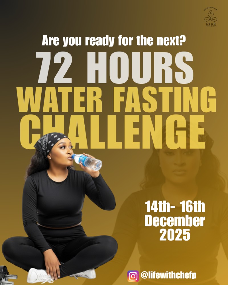 Get 72 Hours Fasting Challenge by Chef Peniel on Selar