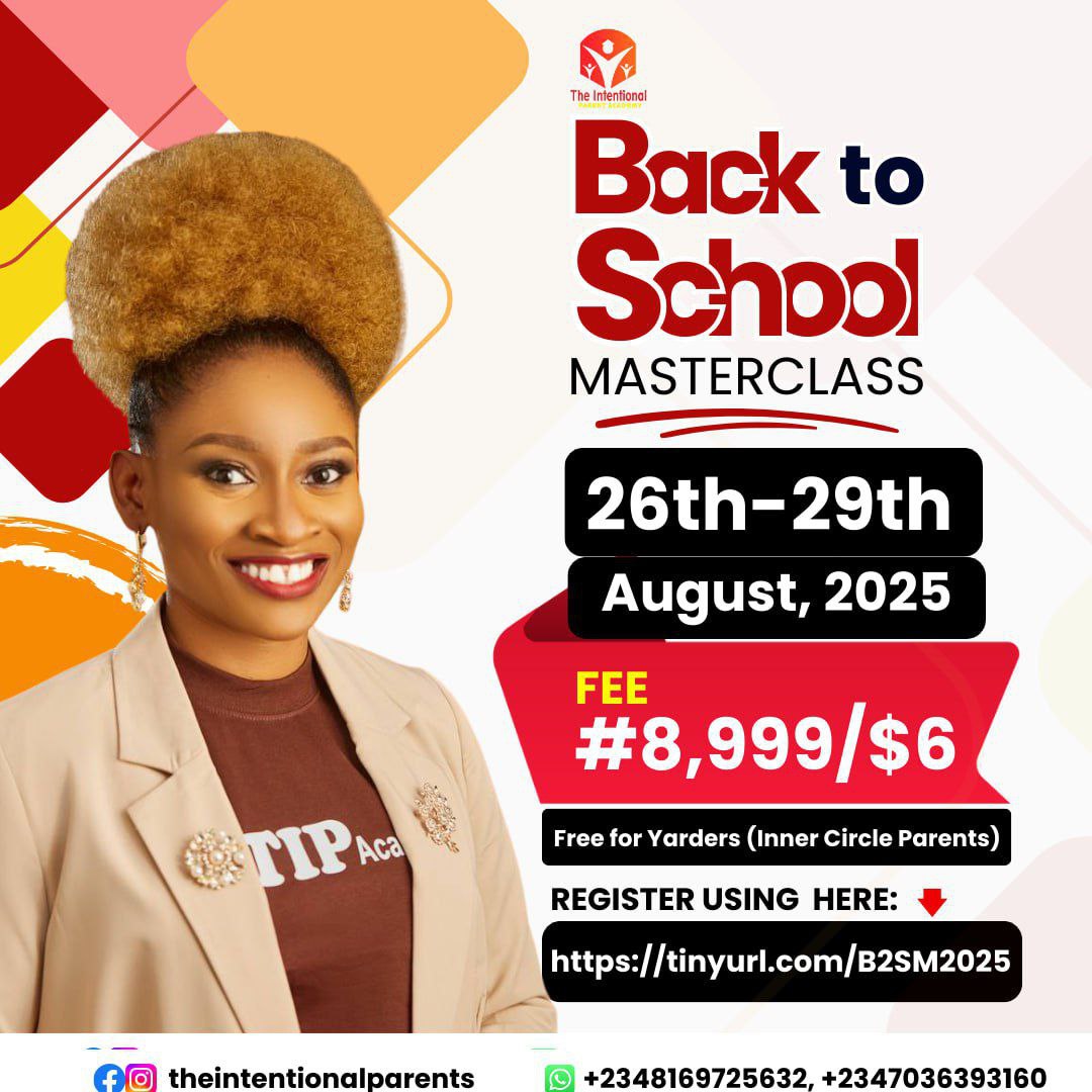 Buy Back to School Masterclass 2025 by The Intentional Parent Academy on Selar
