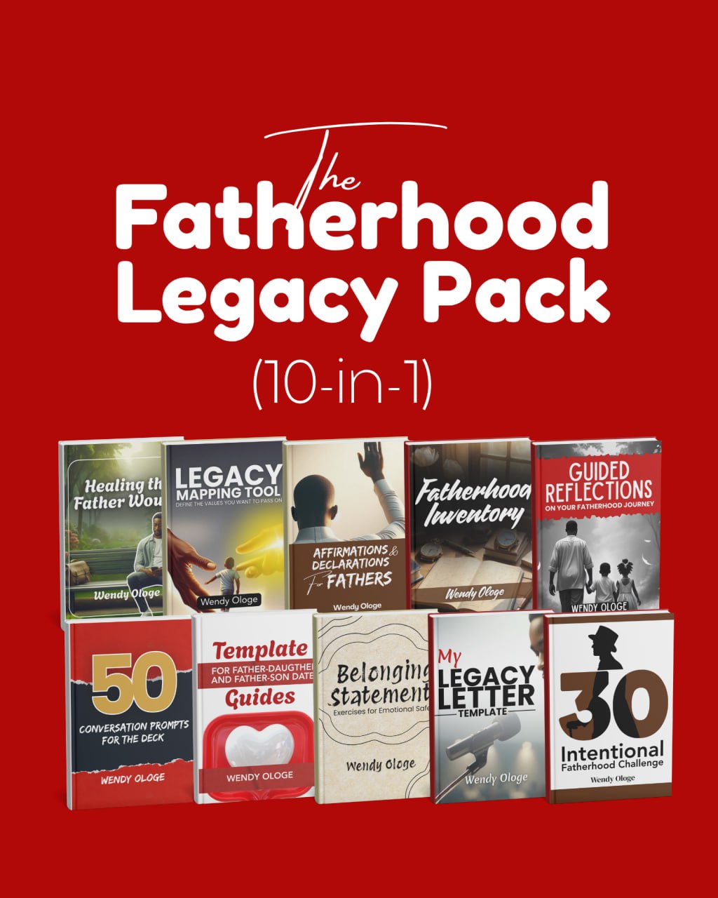 Buy Fatherhood Legacy Pack (10-in-1) by The Intentional Parent Academy ...