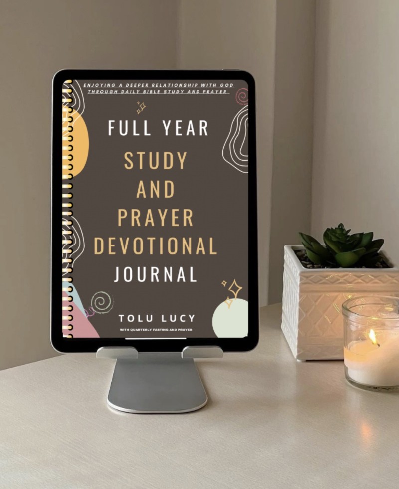 Buy (70% Discount Full Year) 365 Days Study and Prayer Devotional and ...
