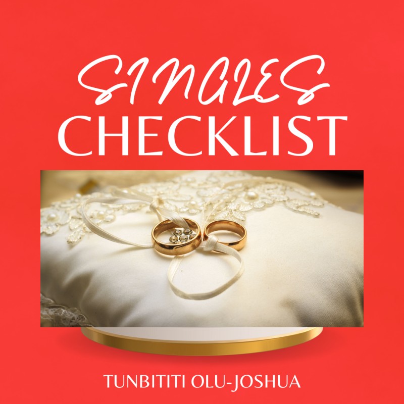 Get Singles Checklist by Tunbititi Olu-Joshua on Selar