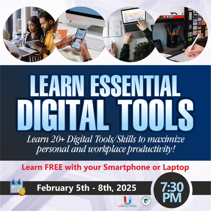 Buy 20+ Digital Tools Masterclass by Ultra-Ukay Tech Systems on Selar