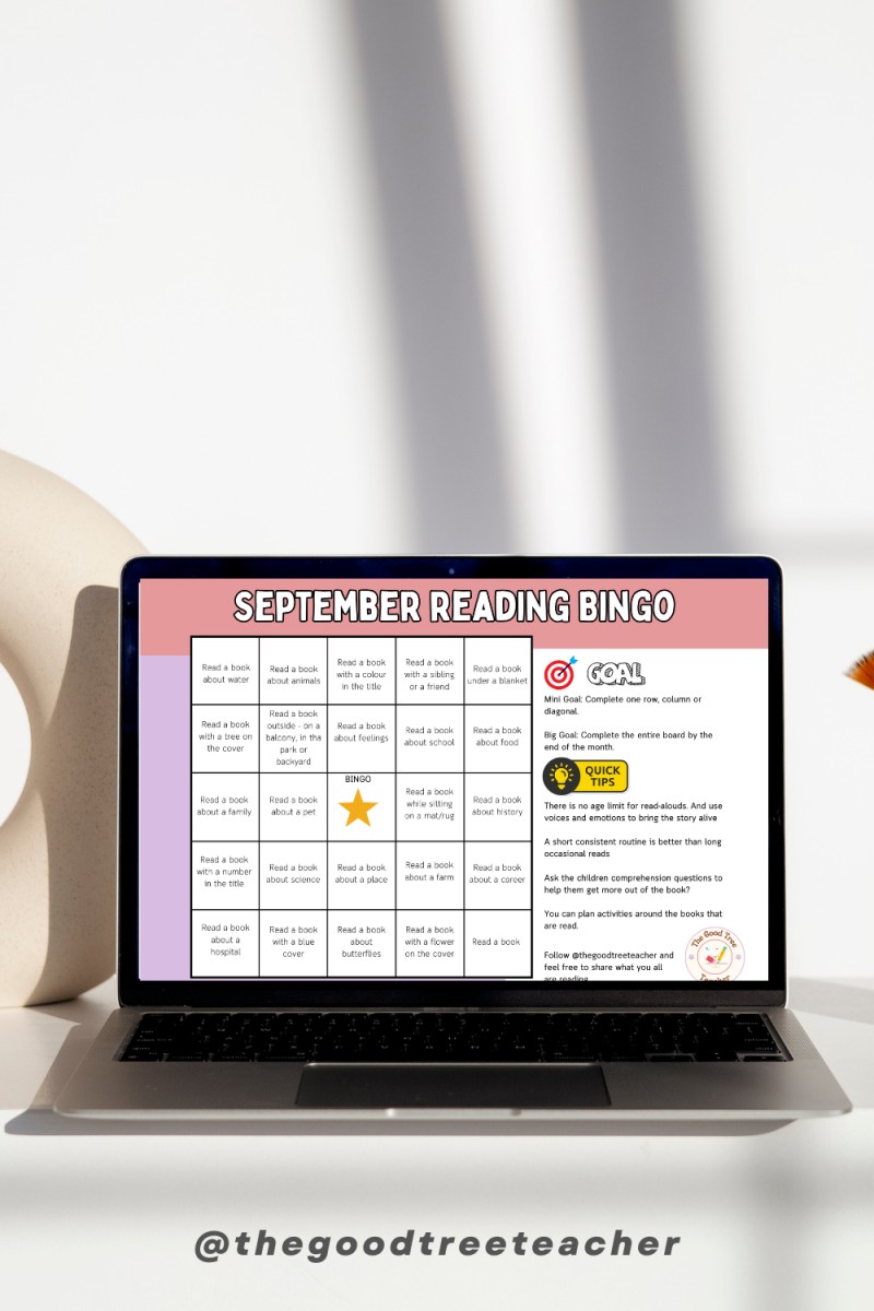 Get FREEBIE: September Reading Bingo by Aisha Ahmed on Selar