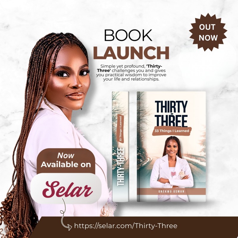 Get Thirty-Three (33 things I learned) by Unekwu Usman by Unekwu Usman on Selar