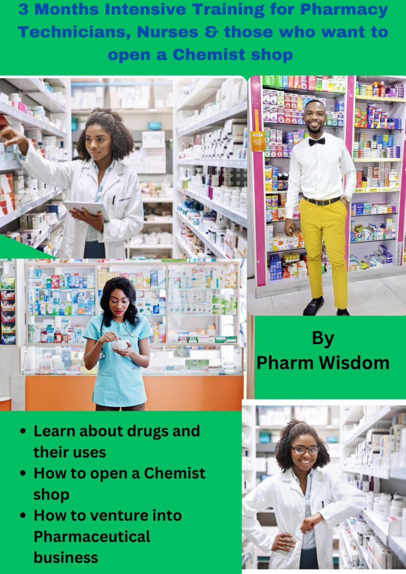 Get Master Pharmacy Essentials & Learn How to Open a Profitable Chemist Shop in Nigeria! by ...
