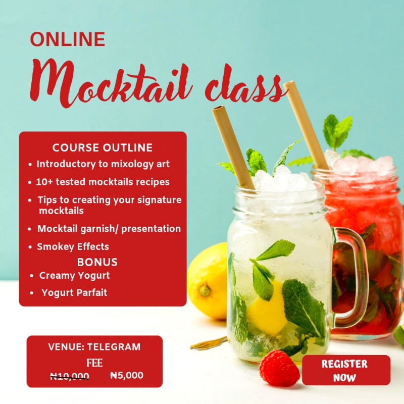 Buy Mocktail Class by Women Skills Hub on Selar