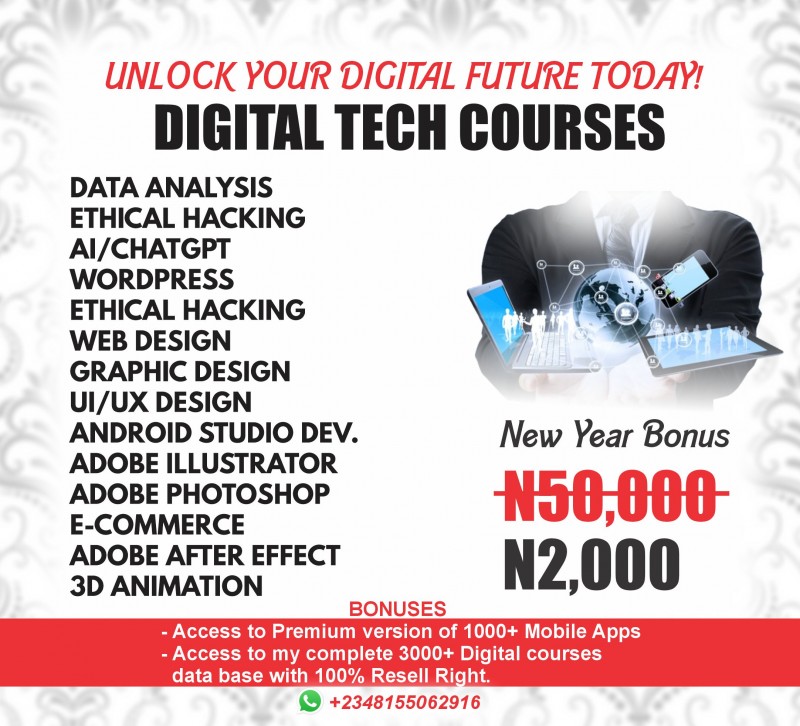 Buy The Ultimate Tech Digital Courses by Oyekings Press on Selar
