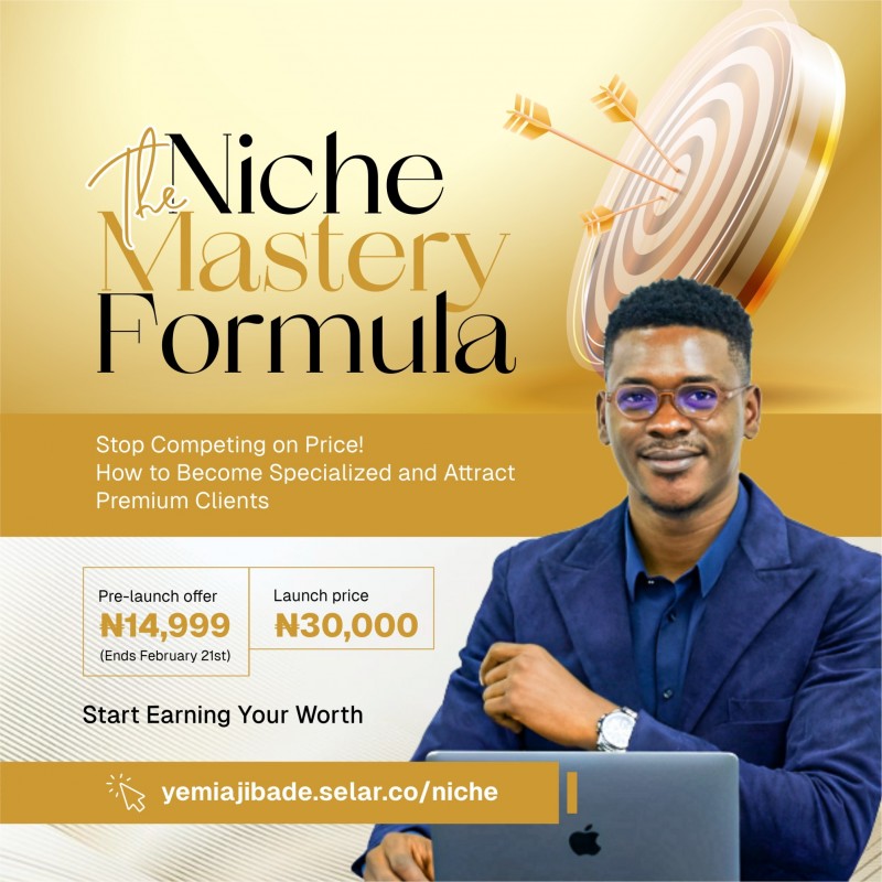 Buy The Niche Mastery Formula - Earn What You're Truly Worth by Repositioning Your Service by ...