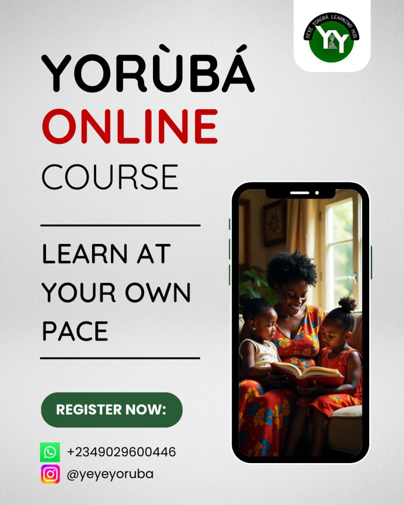 Buy Yoruba video Course by Yèyé Yorùbá Learning Hub on Selar