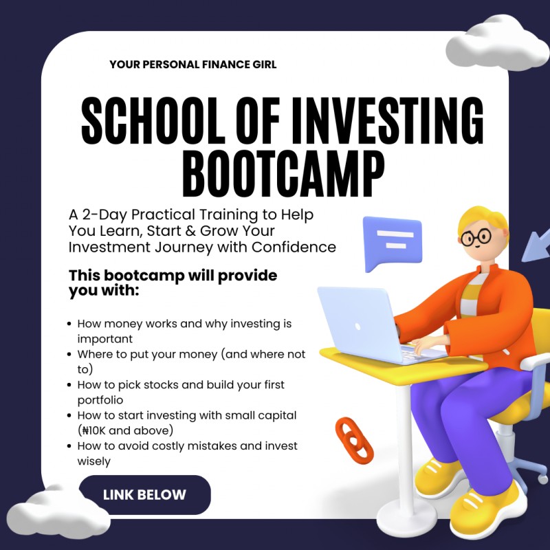 Buy School of Investing Bootcamp by Your Personal Finance Girl on Selar