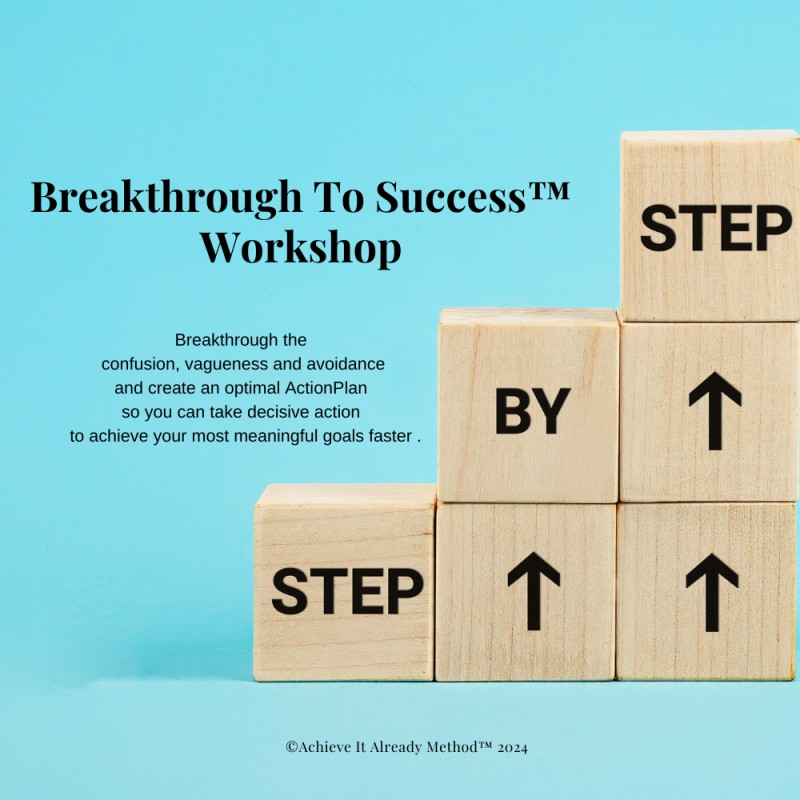 Buy Breakthrough To Success™️ Workshop by Zainab Oladapo on Selar
