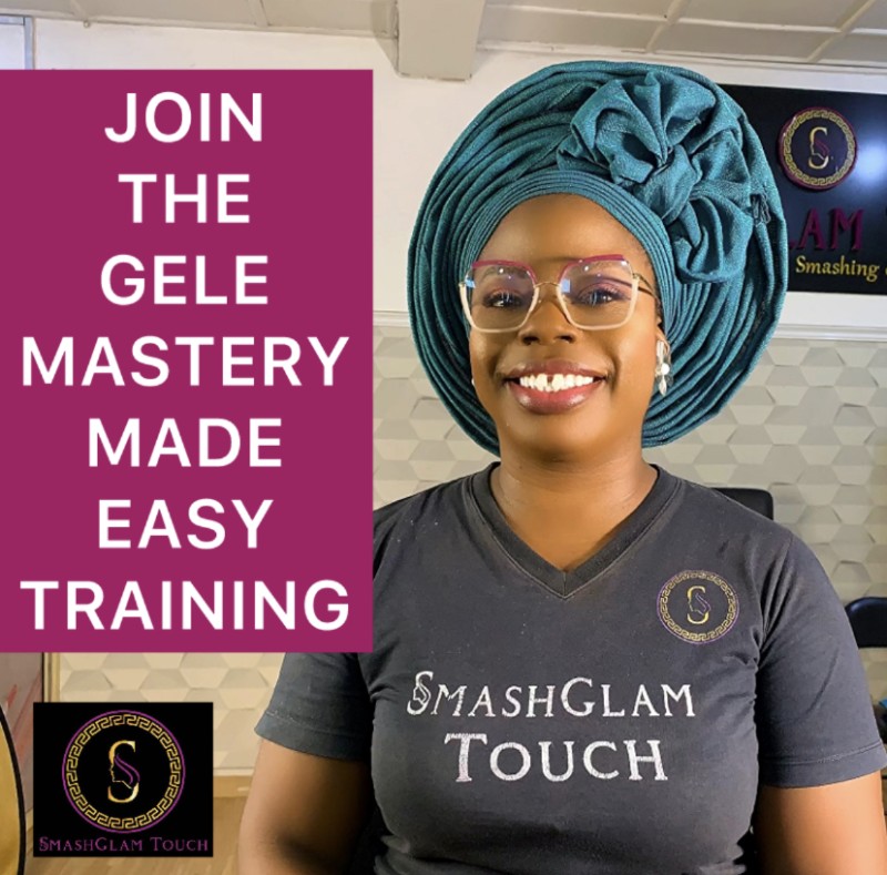 Buy The Gele Mastery Made Easy Training by SmashGlam Touch on Selar