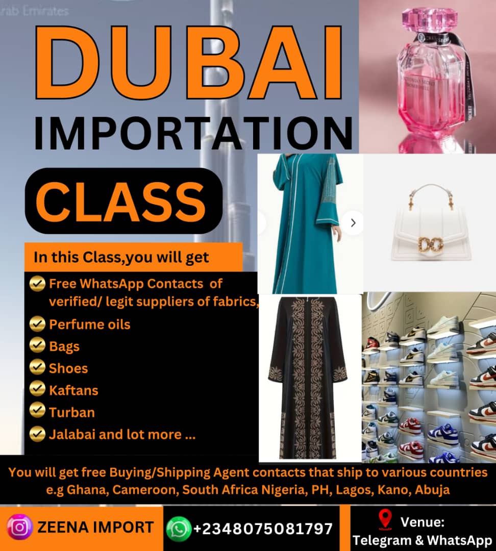 Buy Dubai importation class by Zeena import on Selar