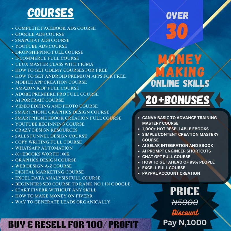 Buy HOT DEMANDING SKILLS 2025 by SHAFII DIGITAL STORE on Selar