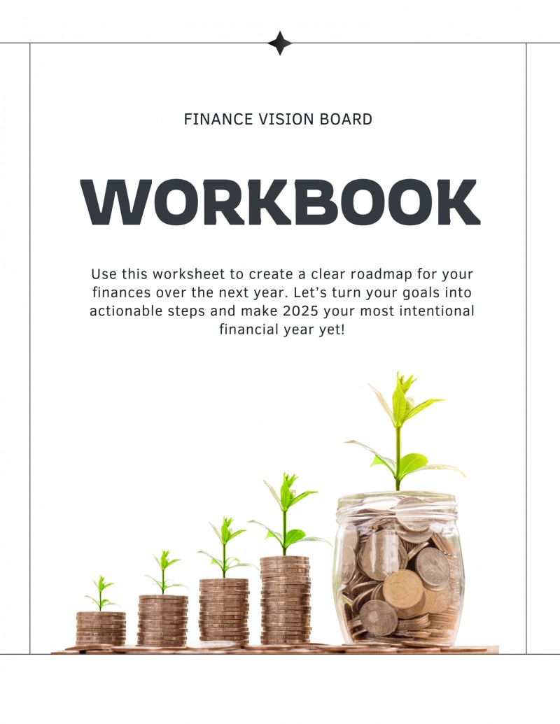 Get Finance Vision Board by Abigail Okewale on Selar