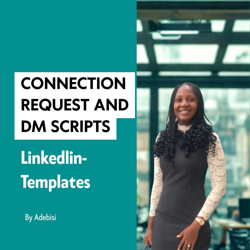 Get Linkedlin Connection Request and Dm Scripts Templates by Adebisi ...