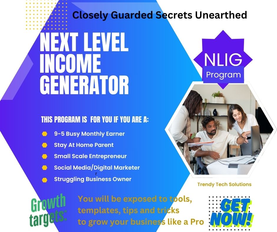 Buy UNLOCK YOUR FINANCIAL FREEDOM WITH THE NEXT LEVEL INCOME GENERATOR ...