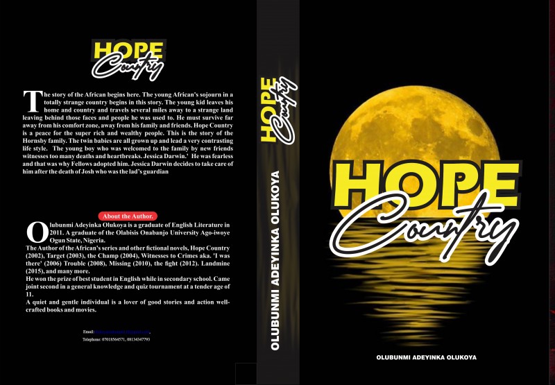 Buy Hope Country by Adeyinka Olukoya on Selar