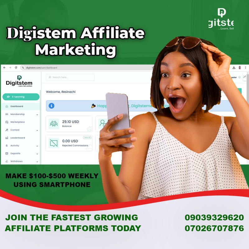 Buy Digitstem registration fee by Eveci Jamony on Selar