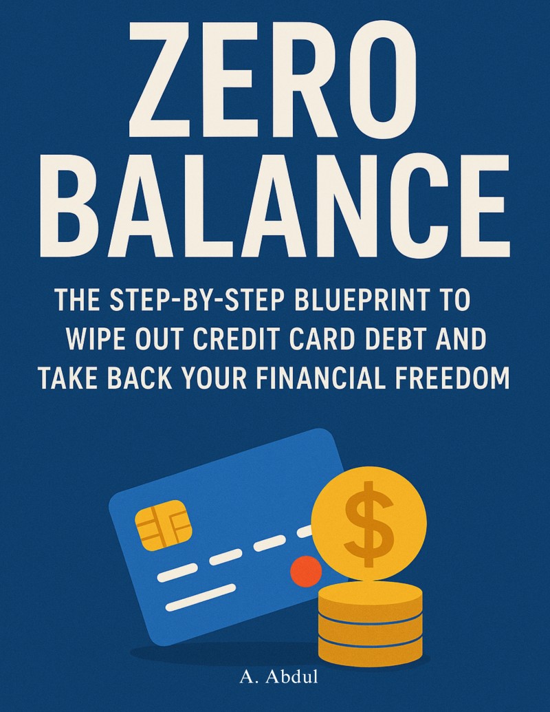 Buy Zero Balance: The Step-by-Step Blueprint to Wipe Out Credit Card ...