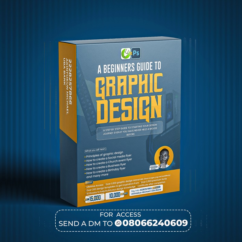 Buy The Beginners Guide To Graphic Design By Akintokun Michael On Selar