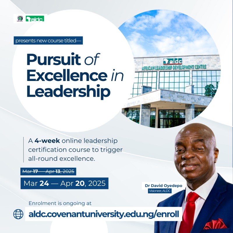 Buy Pursuit of Excellence in Leadership by African Leadership ...