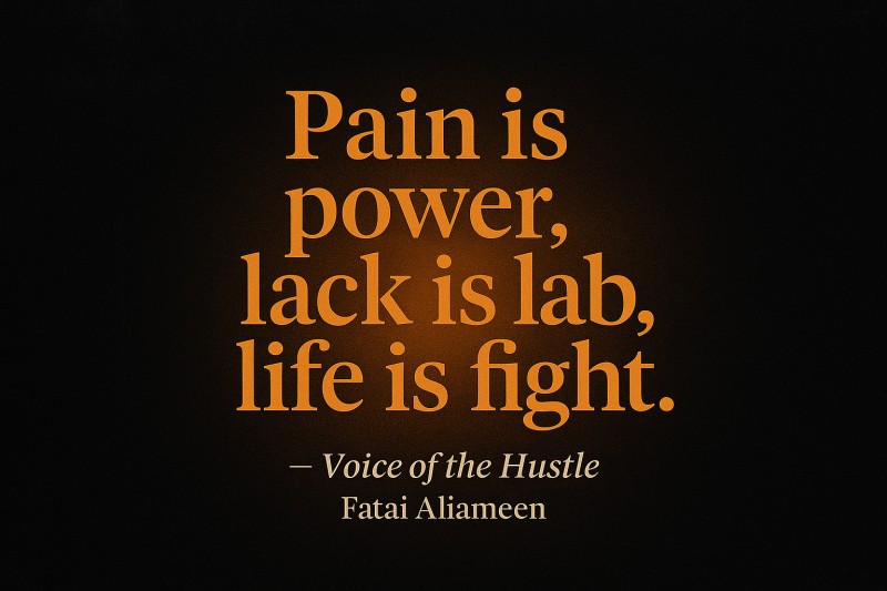 Buy VOICE OF THE HUSTLE by aliameen fatai on Selar
