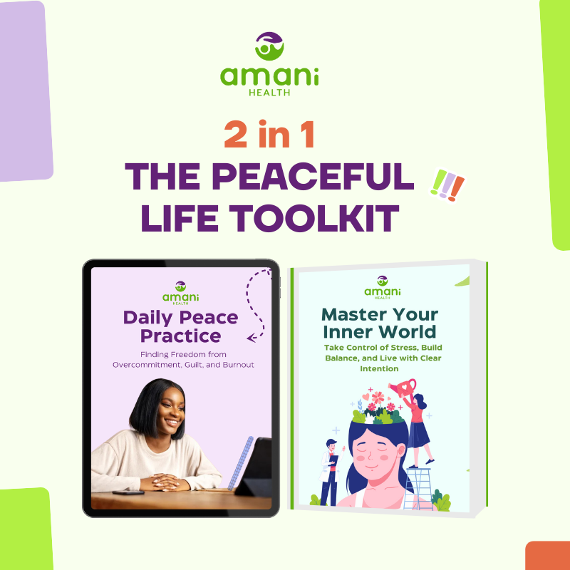 Buy The 2 in 1 Peaceful Life Toolkit by Amani Health Inc on Selar