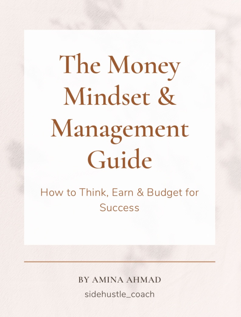Buy The money mindset and management guide by Amina Ahmad on Selar