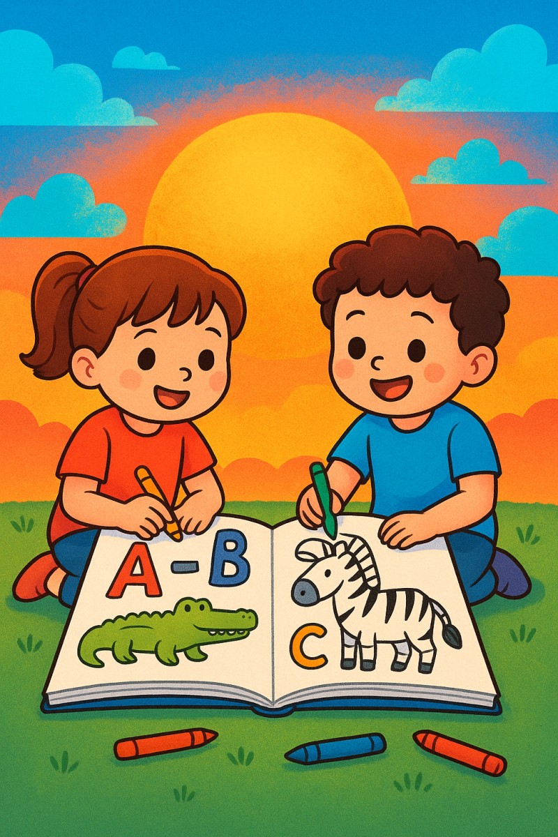 Buy A-Z Animals coloring book by Angela Eze on Selar