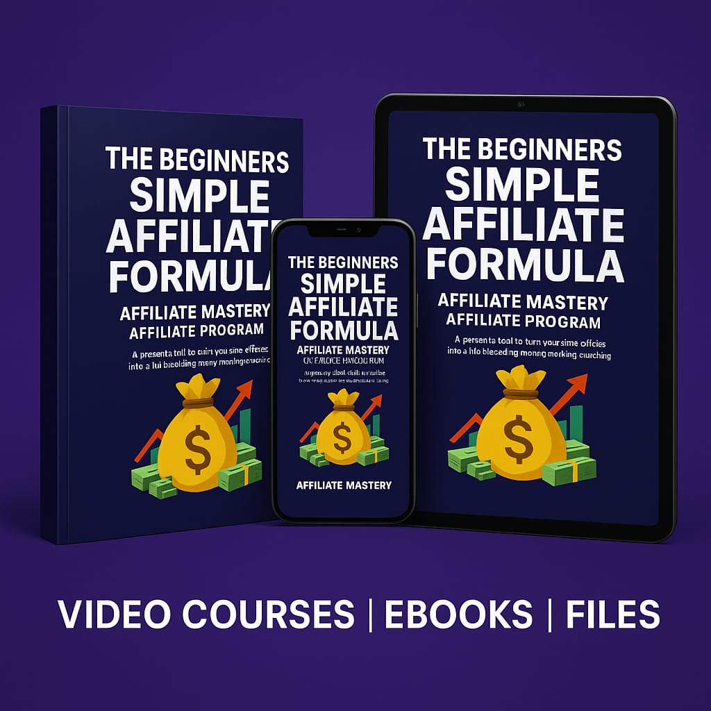 Buy THE BEGINNER'S SIMPLE AFFILIATE FORMULA PRO + IMPLEMENTATION PROGRAM by ANIEKEME ATTAI on Selar