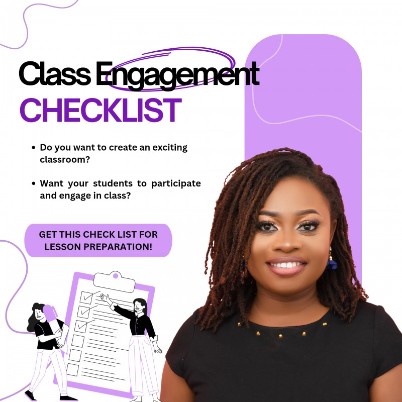 Buy Classroom Engagement Checklist by Anna Avugla on Selar