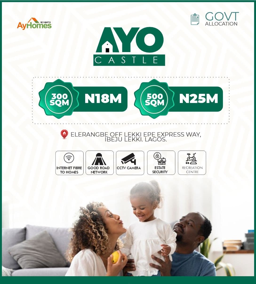 Get Ayo Castle Estate by Any Property Hub on Selar