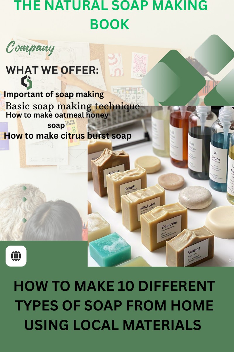 Buy The natural soap making business book by ASUQWO ADAMSMITH on Selar